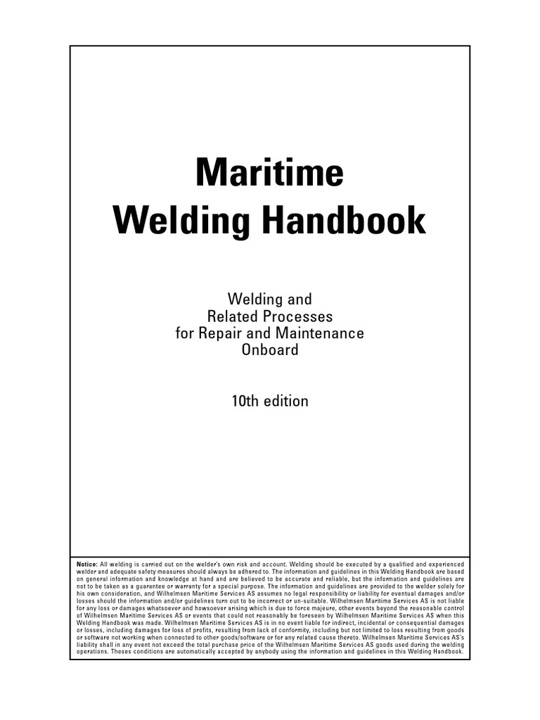 UNITOR Welding Handbook 10 Edition | PDF | Welding | Construction