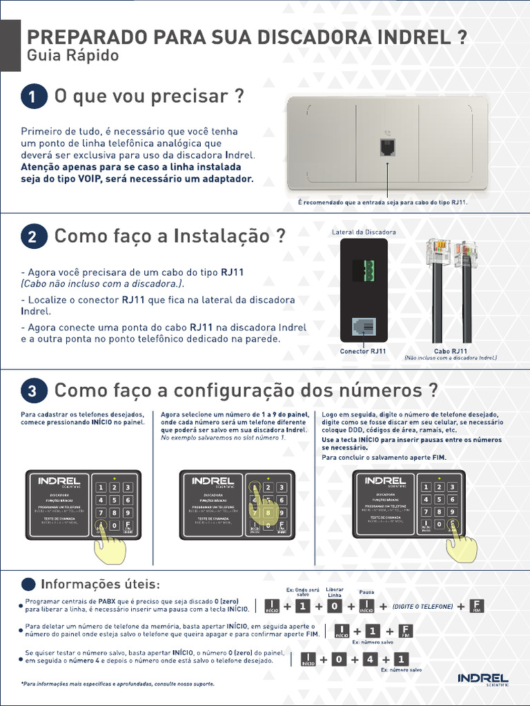 Guia Rápido Da Discadora | PDF