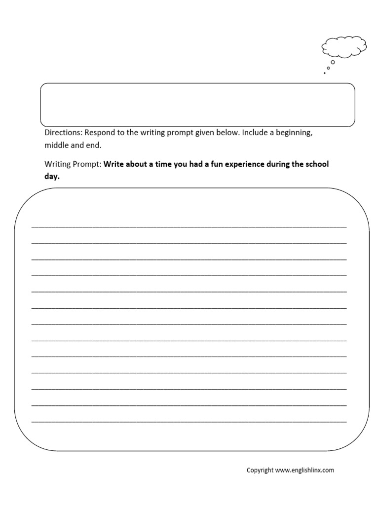 Noman Noman Sufian - Attachment - PDF - Fun-Experience-Narrative-Writing-Prompt-Worksheet | PDF