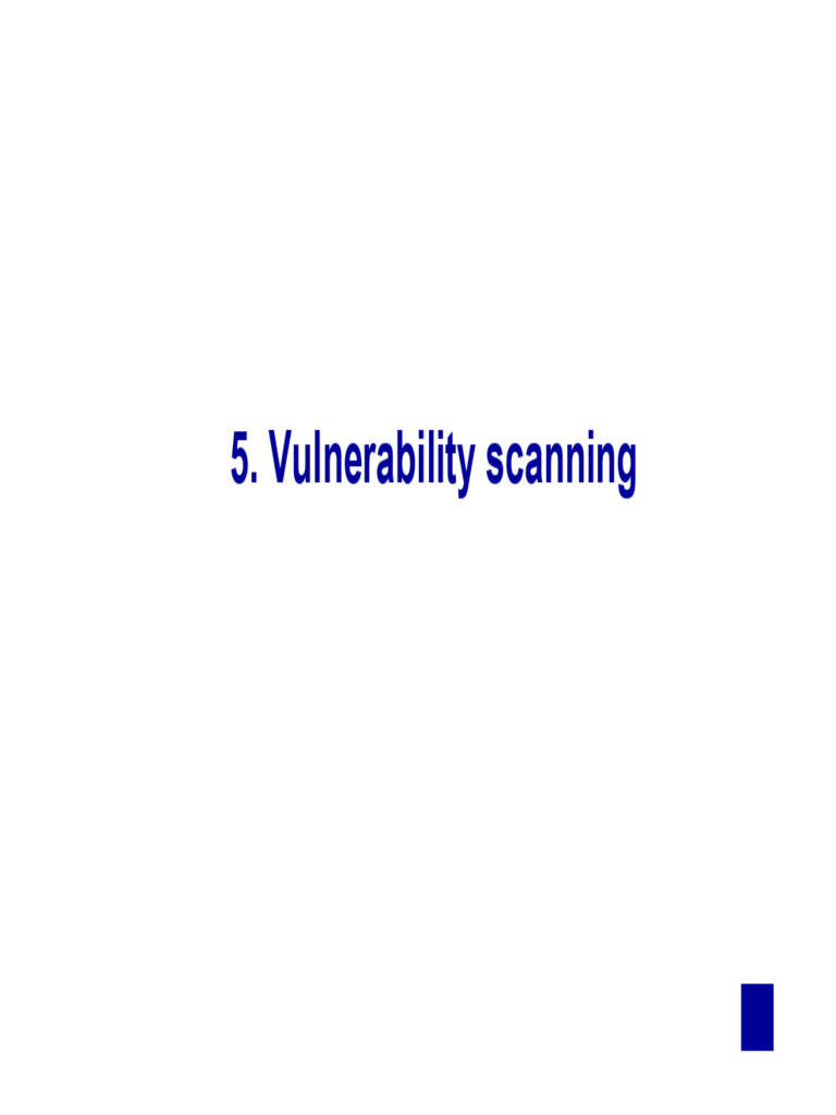 5. Vulnerabilities (EN) | PDF | Vulnerability (Computing) | World Wide Web