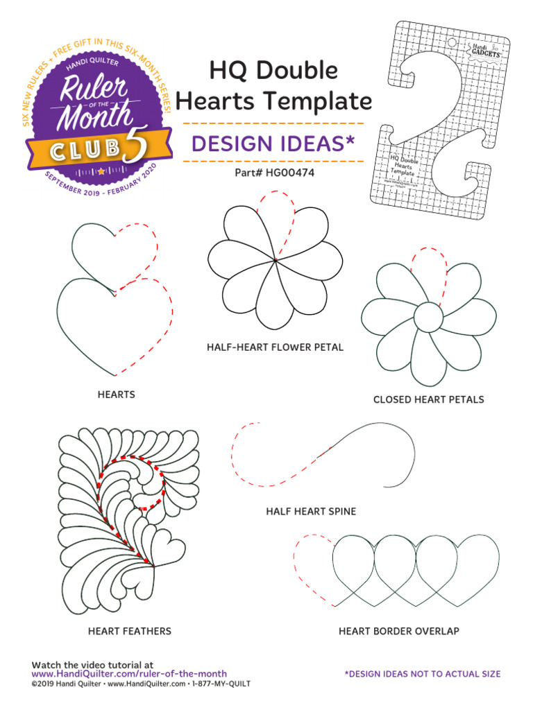 2019 HQ ROMC 5 Double Heart Template | PDF