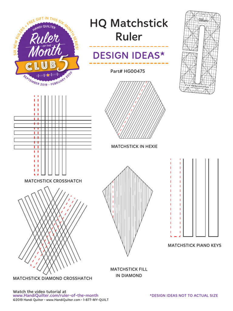 2019 HQ ROMC 5 Matchstick Ruler | PDF