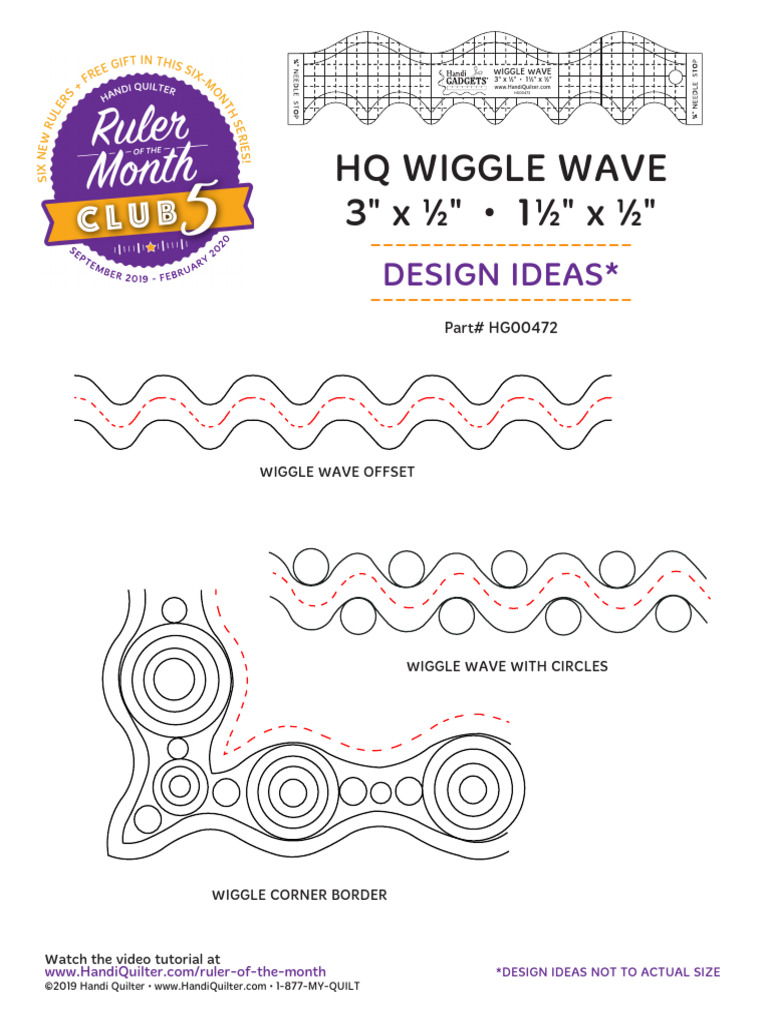 HQ Wiggle Wave Ruler Series | PDF