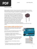 Light Sensor (Photoresistor) With Arduino in Tinkercad - 5 Steps (With ...