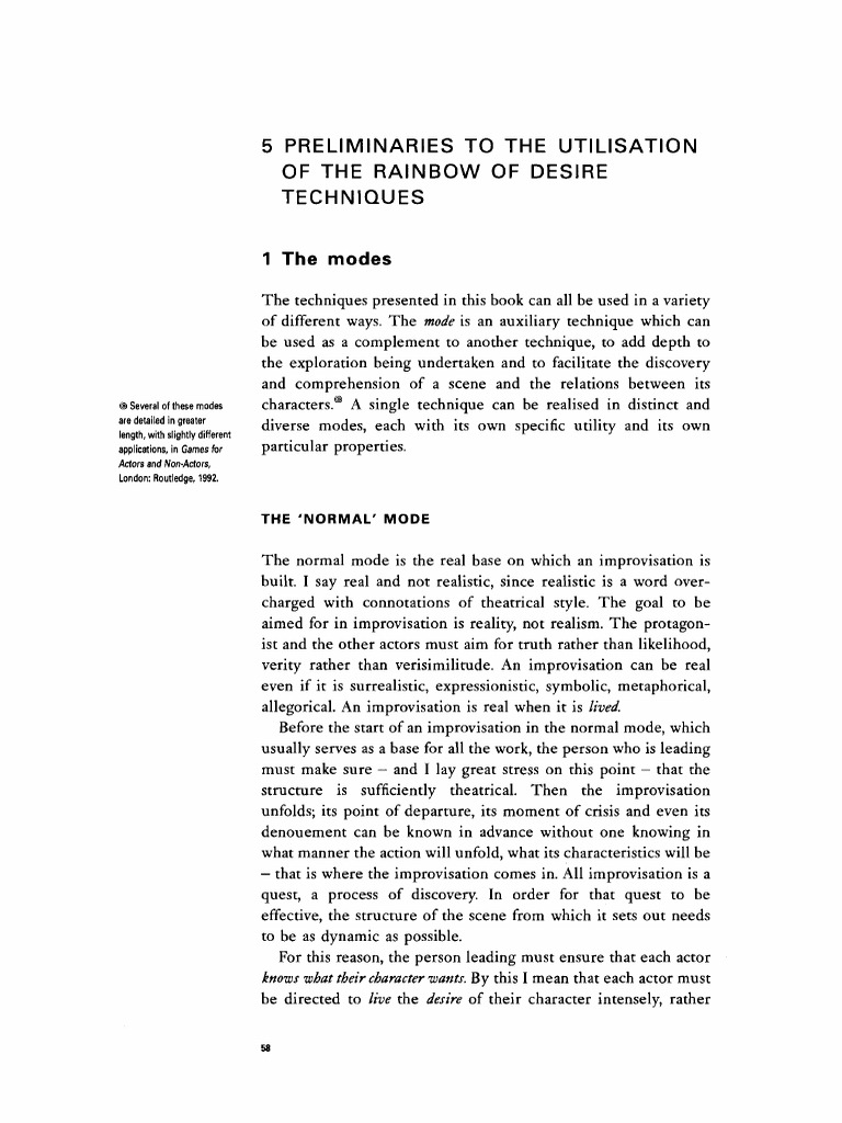 Techniques for Effective Improvisation | PDF