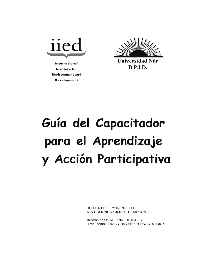 Guia Capacitador | PDF | Aprendizaje | Enseñando