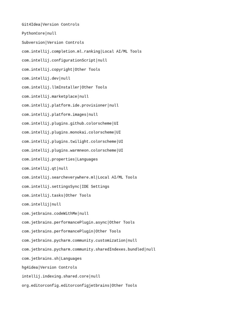 Bundled Plugins | PDF