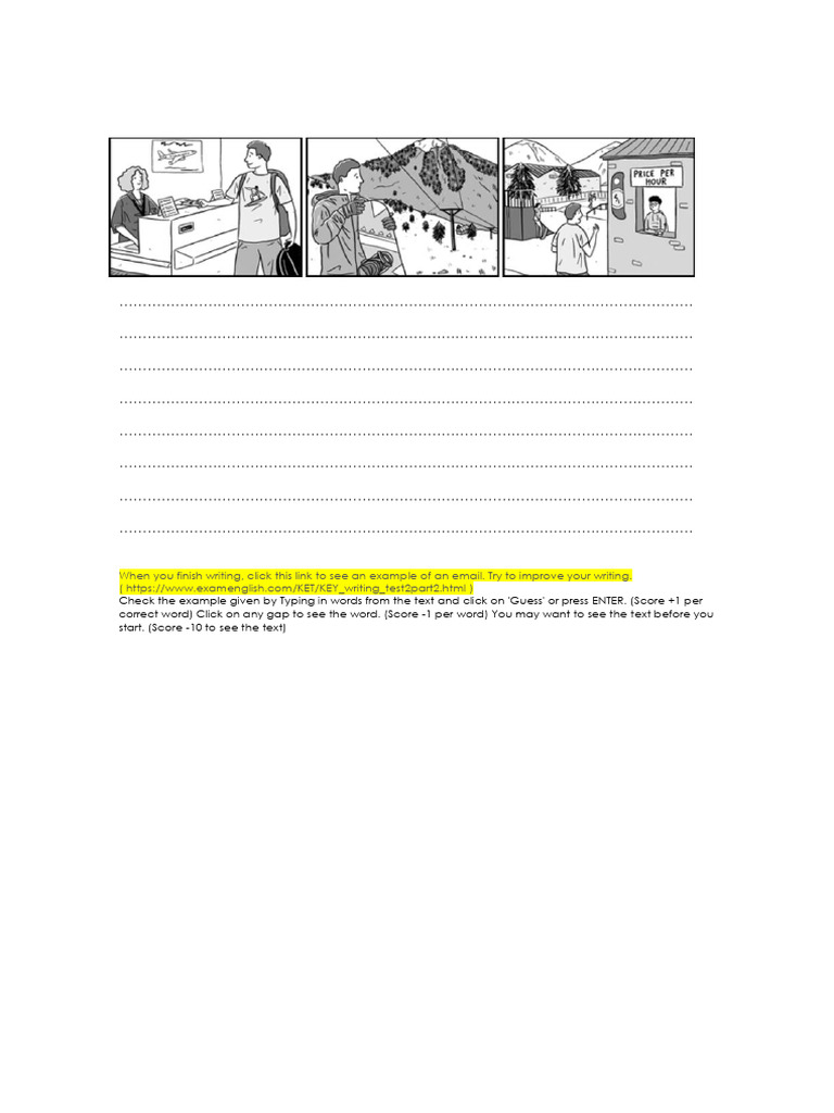 U3 KET Writing A Story | PDF