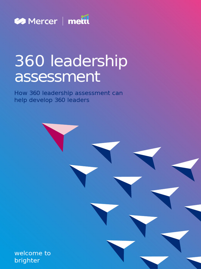 360 Leadership Assessment | PDF | Leadership | Performance Appraisal