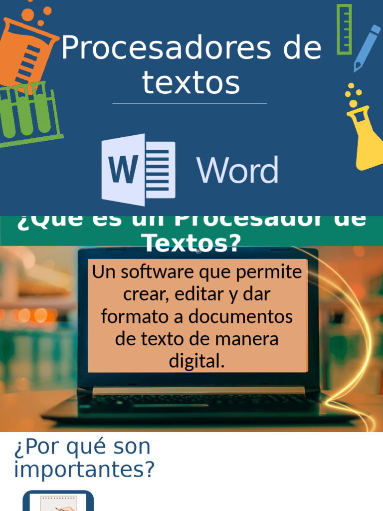 Procesadores de textos | PDF