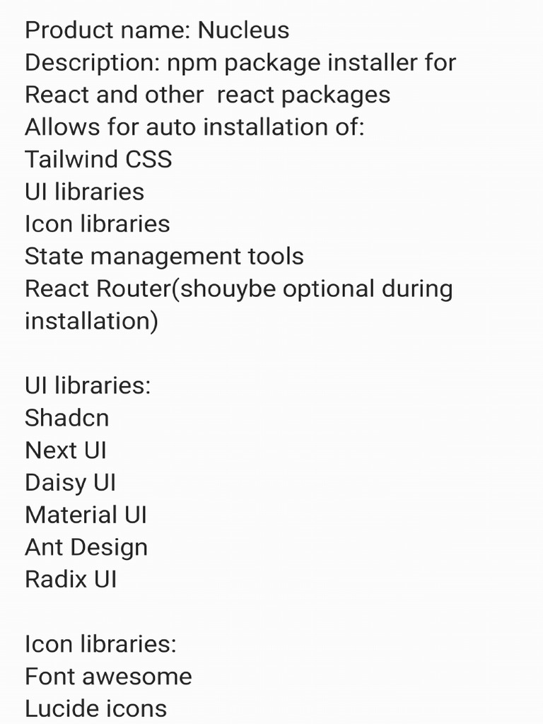 Nucleus Documentation | PDF