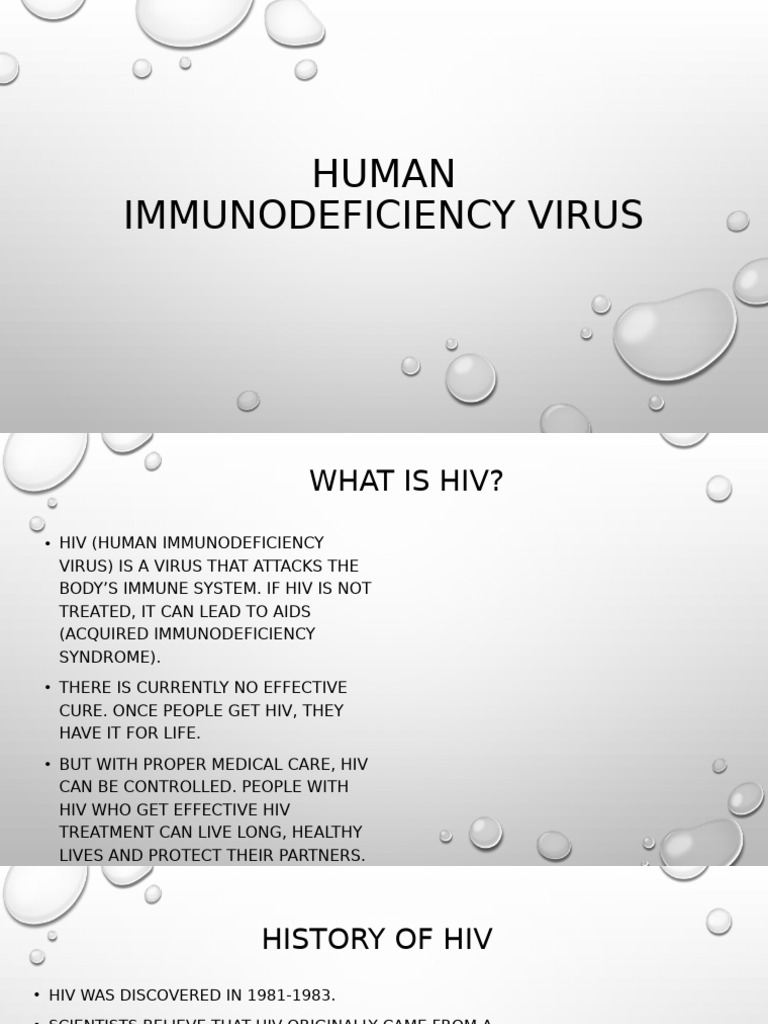 Understanding HIV and Its Impact | PDF | Hiv/Aids | Hiv