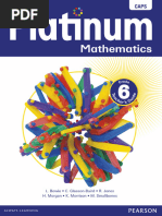 Platinum Mathematics Grade 6 Lesson Plans | PDF | Fraction (Mathematics ...