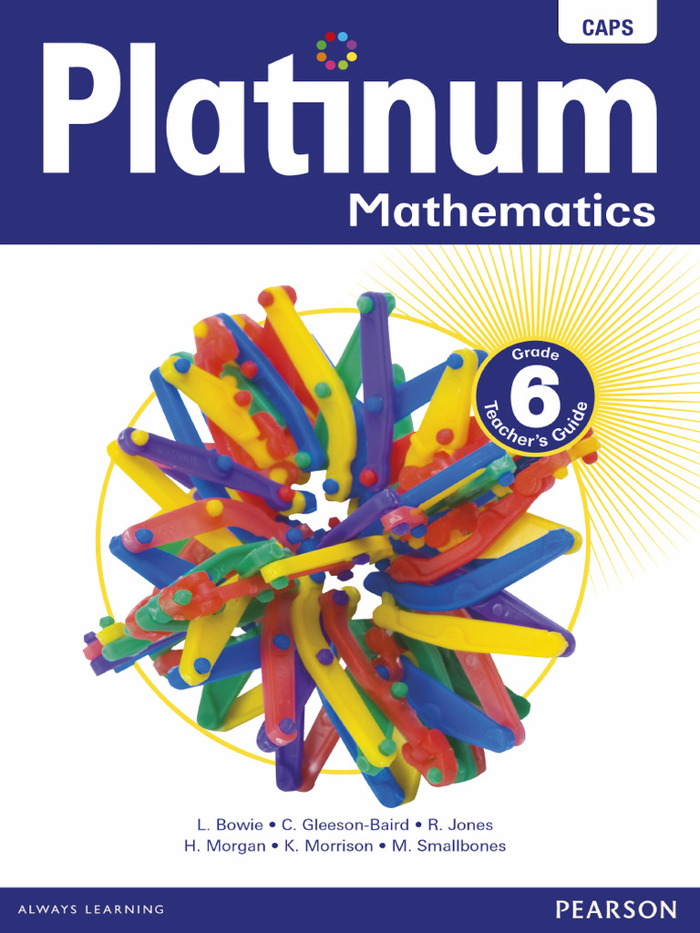 Platinum Maths GR 6TG (1) (1) 2 | PDF | Mathematics | Learning