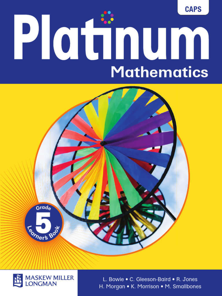 Platinum Maths Grade 5 | PDF | Subtraction | Multiplication