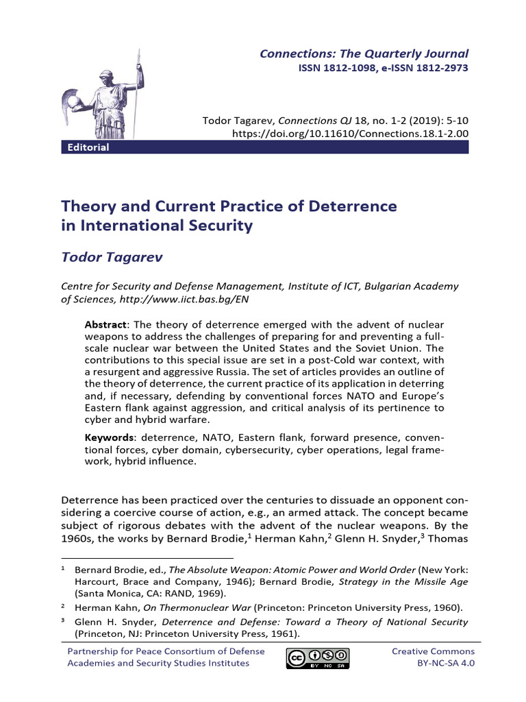 18.1.00_deterrence_theory_current_practice | PDF | Deterrence Theory | Crime & Violence
