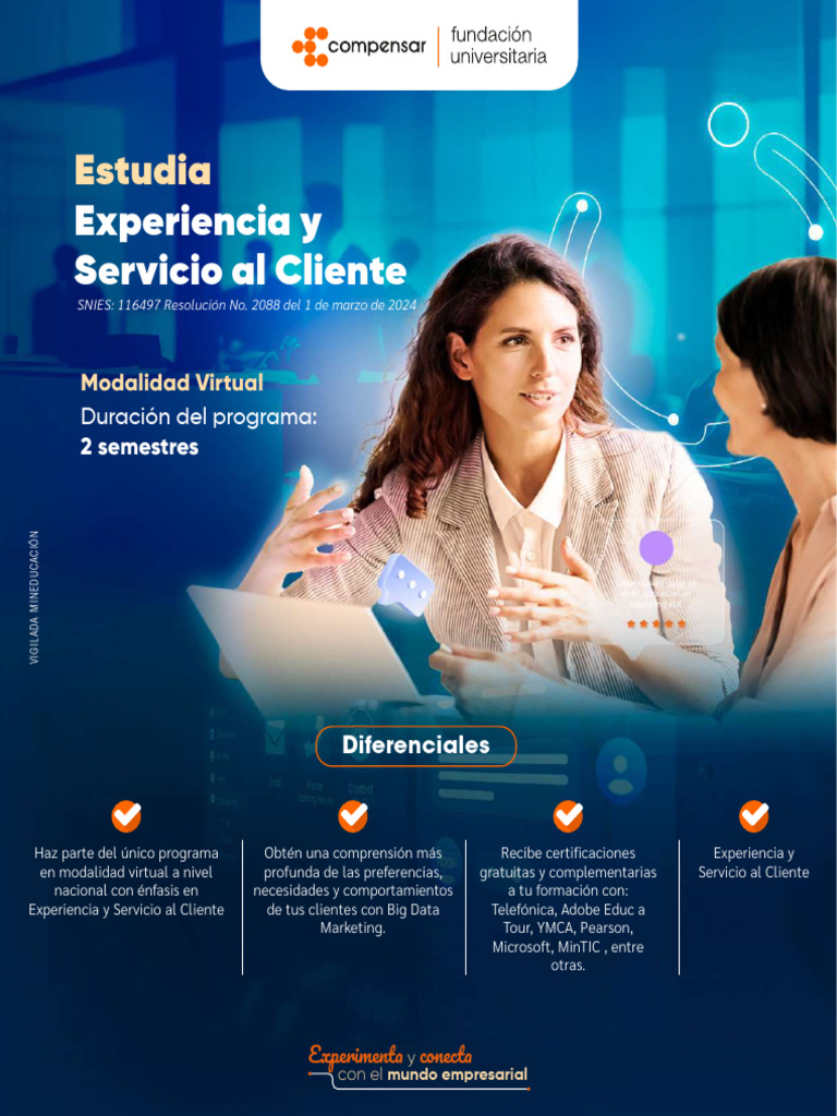 Brochure-Esp-Experiencia-y-Servicio-al-Cliente | PDF | Marketing | Servicio al Cliente