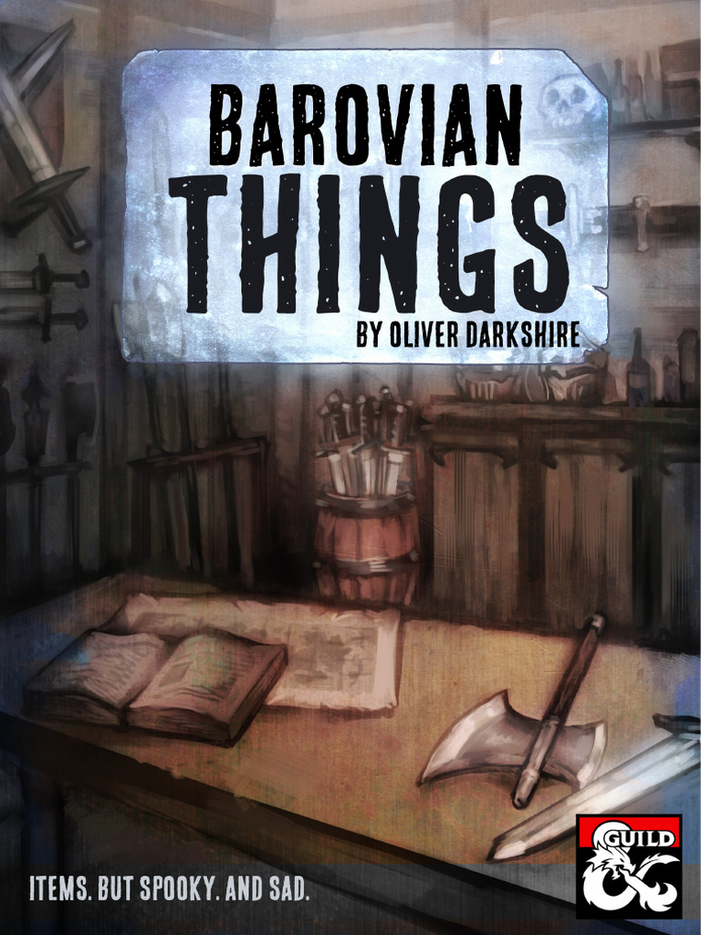 Barovian Things by Oliver Darkshire | PDF