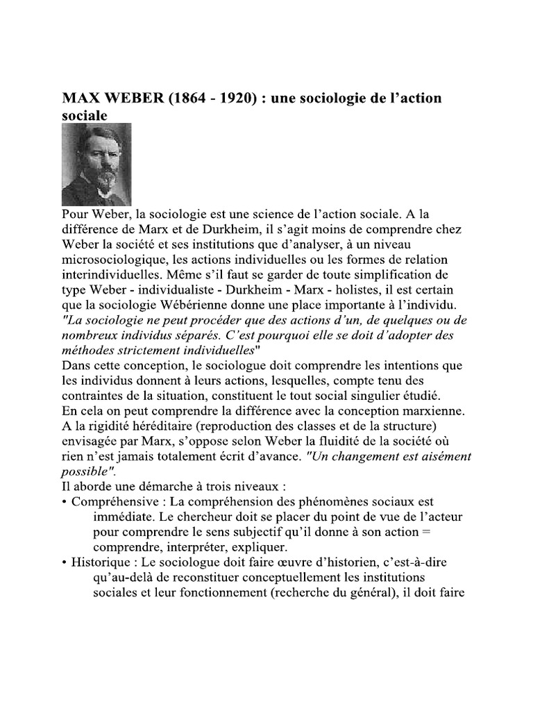Max Weber | PDF