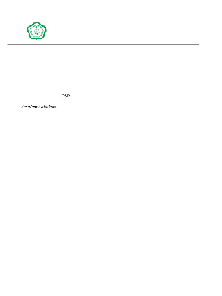 surat permohonan | PDF