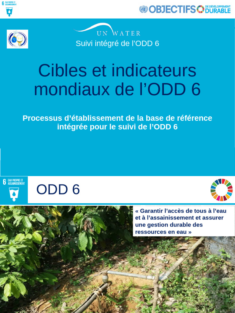 Suivi de l'ODD 6 : Eau et assainissement | PDF | Eaux usées ...