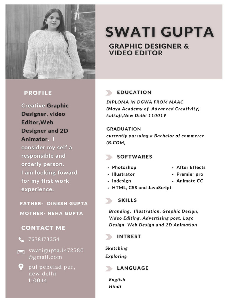 Swati Gupta Resume | PDF