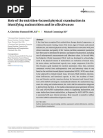 NFPE Pocket Guide for Adults | PDF | Physical Examination | Malnutrition
