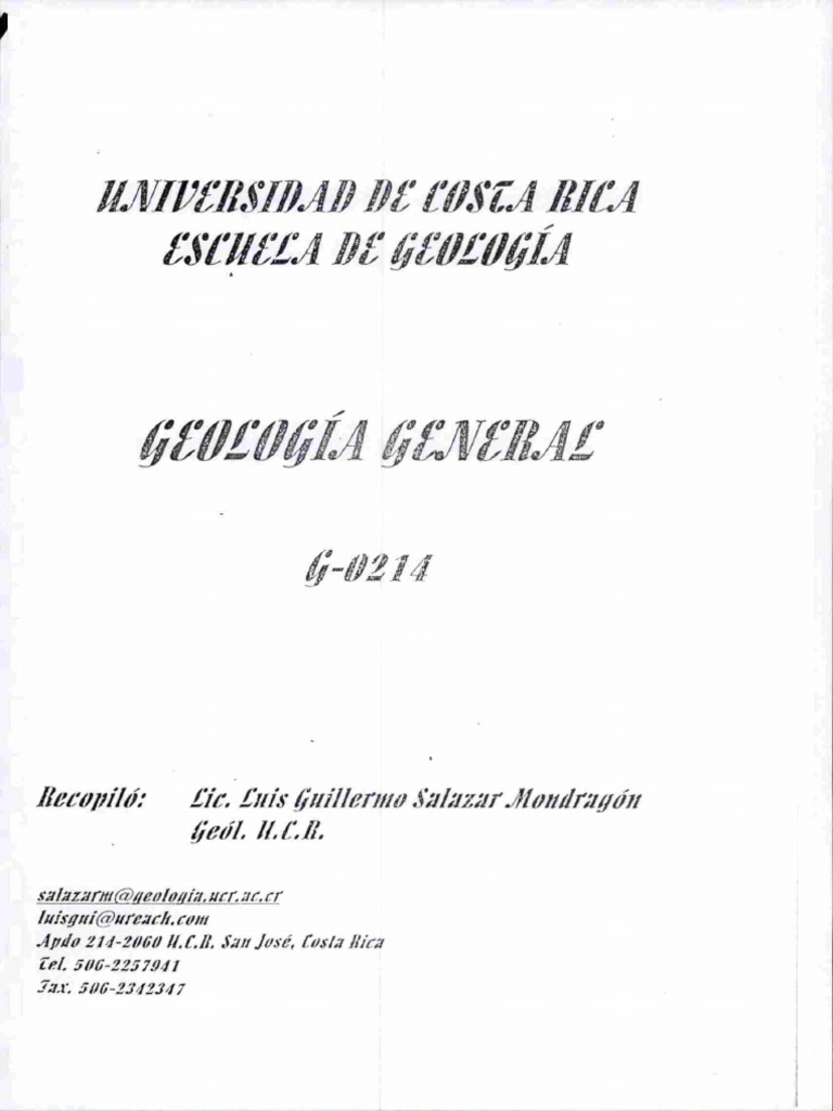 Geologia General | PDF