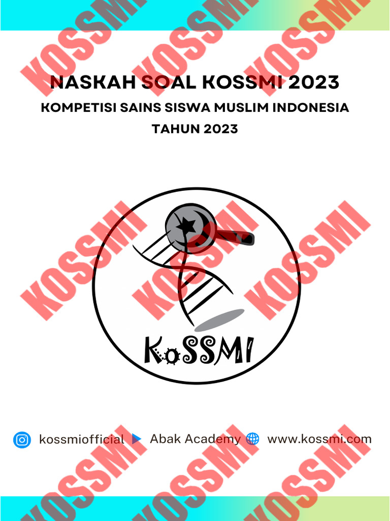 Penyisihan MTK Level 1 - KOSSMI 2023 | PDF