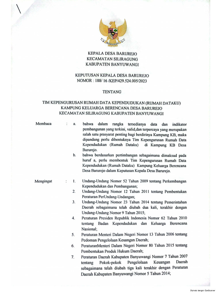 16 SK Rumah Dataku | PDF