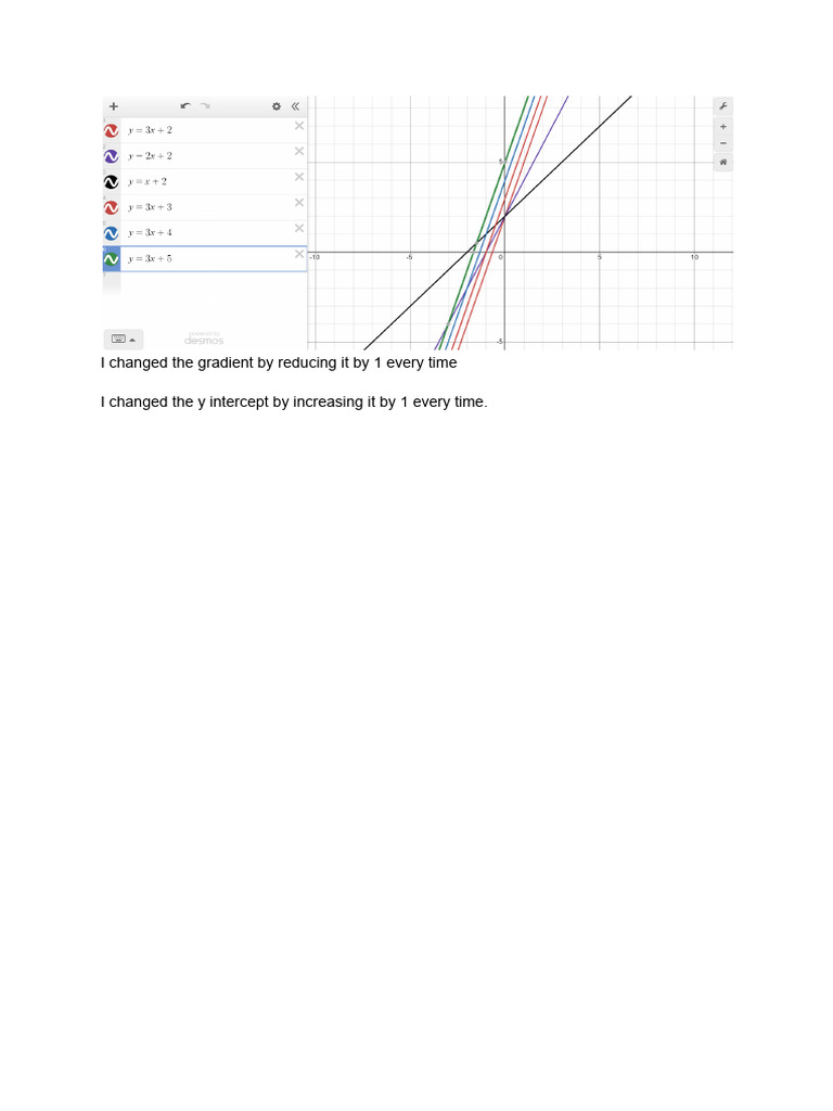 I Changed The Gradient by Reducing It by 1 Every Time | PDF