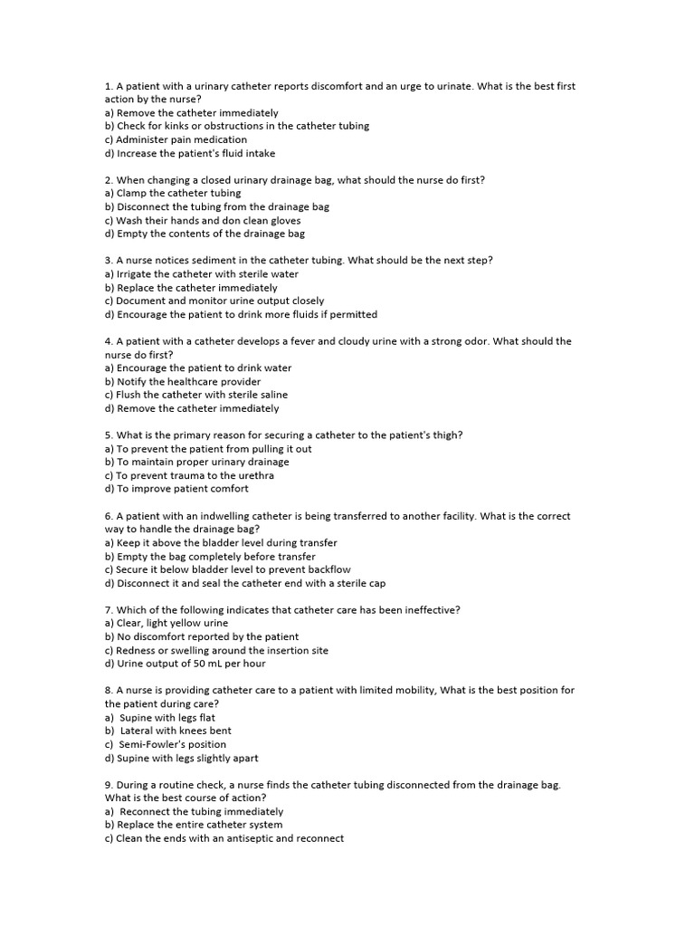 MCN-RLE-FINALS-EXAM | PDF | Childbirth | Constipation