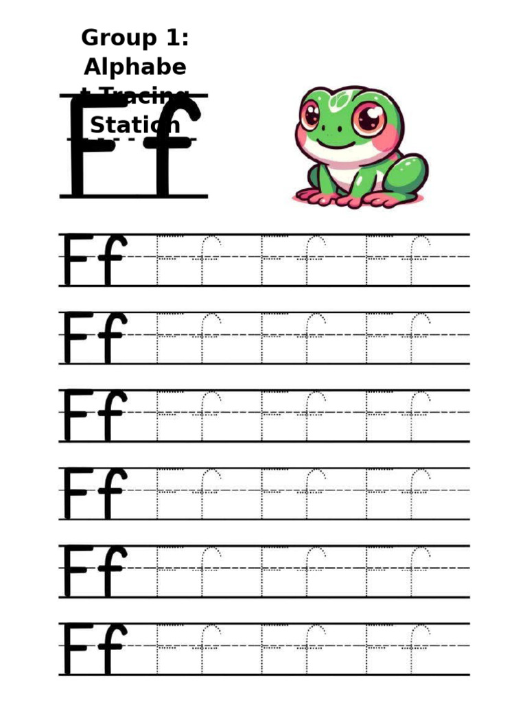 Alphabet Tracing and Letter Activities | PDF