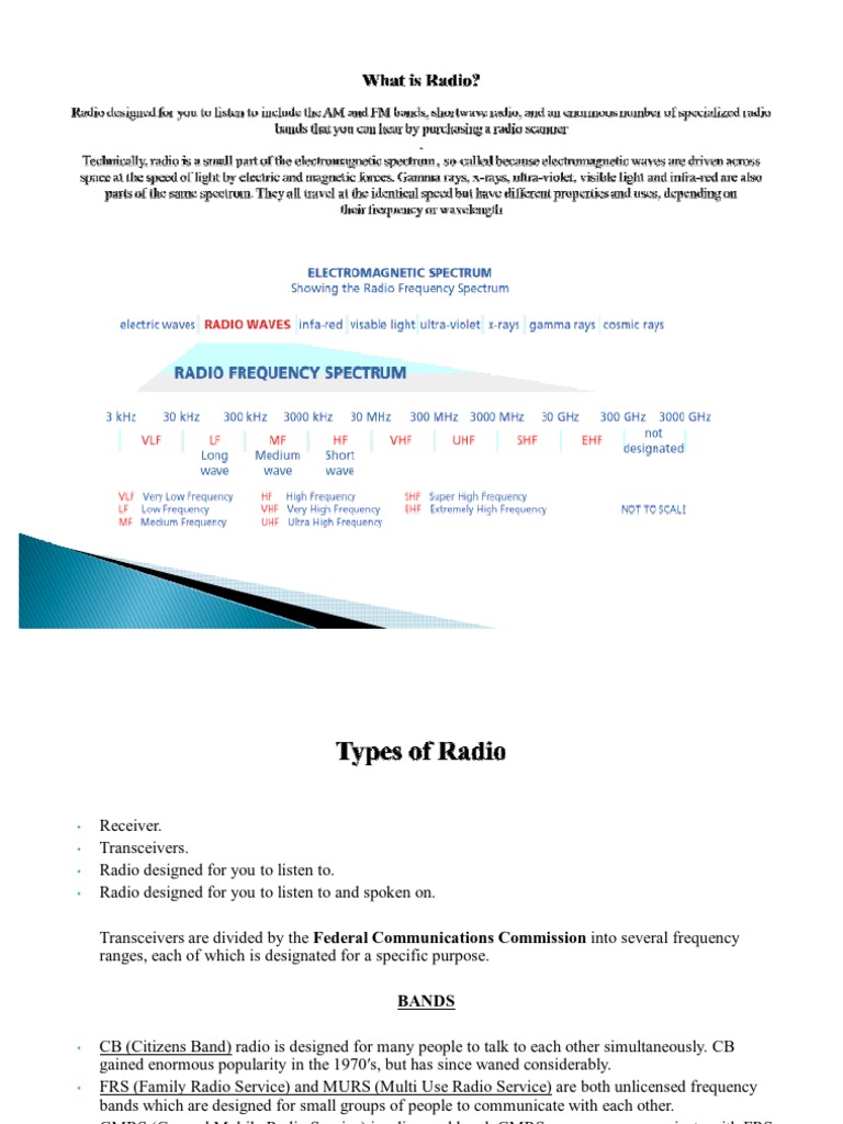 Radio PPT 1 | PDF | Radio | Broadcasting