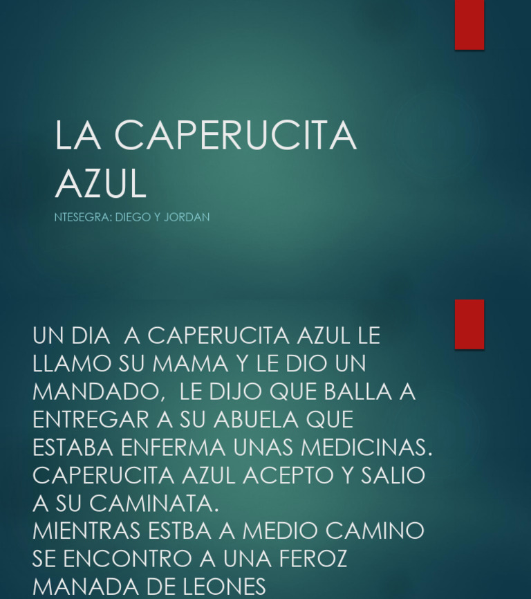 La Caperucita Azul | PDF