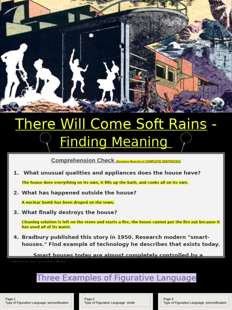 Analysis of "There Will Come Soft Rains" | PDF