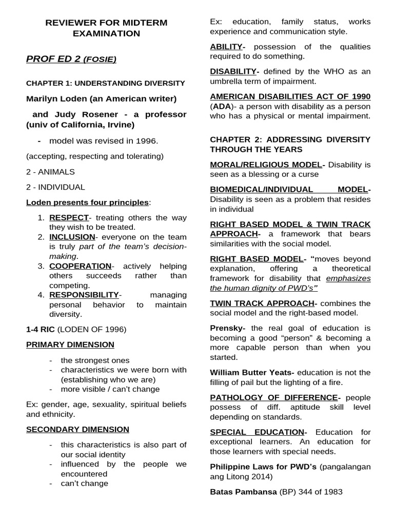 Understanding Diversity and Inclusion | PDF | Mixture | Science