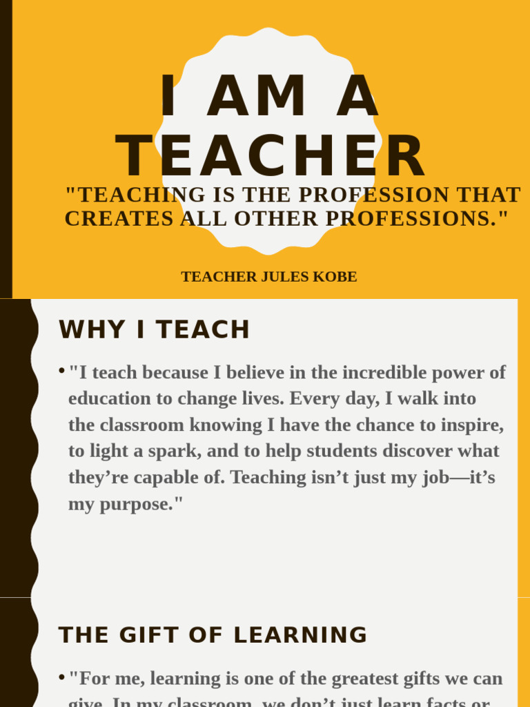 Inspiring Education: Teacher Jules Kobe | PDF | Learning | Behavior ...