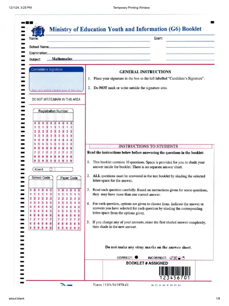 Performance Task Sample | PDF