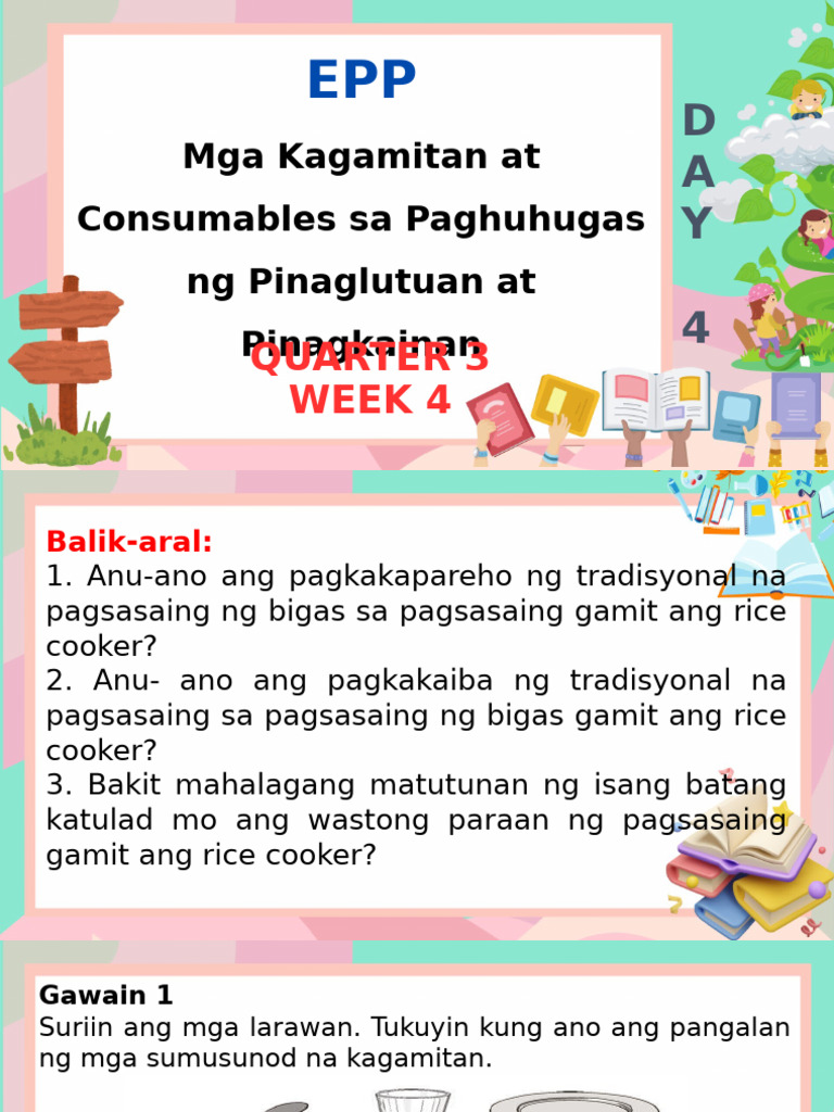 Q3 W4 Epp Matatag | PDF