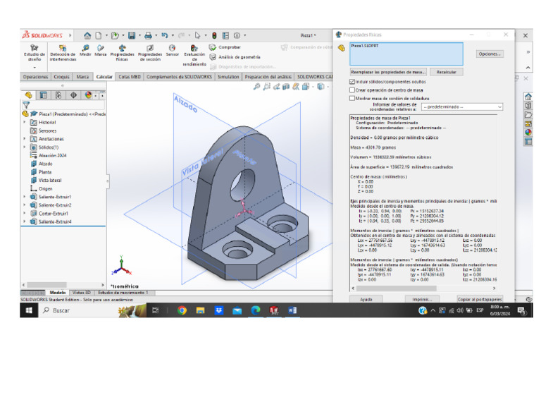 Parcial N°1 - 1101260256 - Standard Bracket | PDF