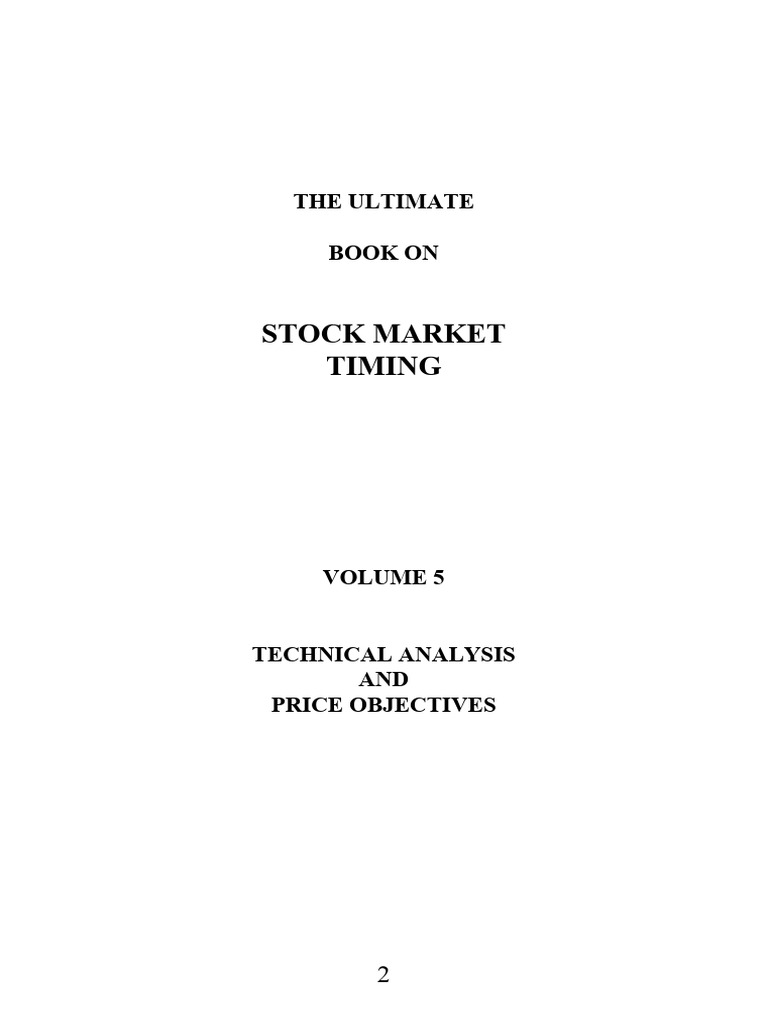 Stock Market Timing Techniques Guide | PDF | Market Trend | Technical ...