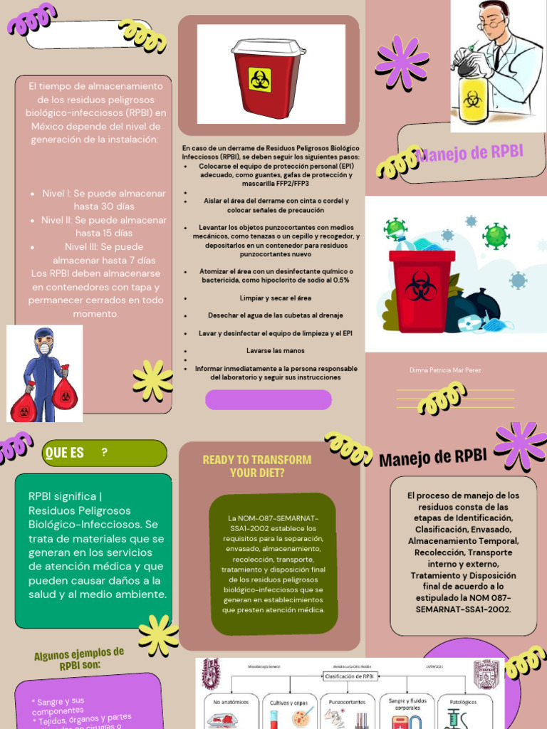 Triptico Rpbi Dim | PDF | Residuos