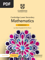 Cambridge Lower Secondary Maths Workbook 9-Answers | PDF | Rational Number | Mathematical Notation