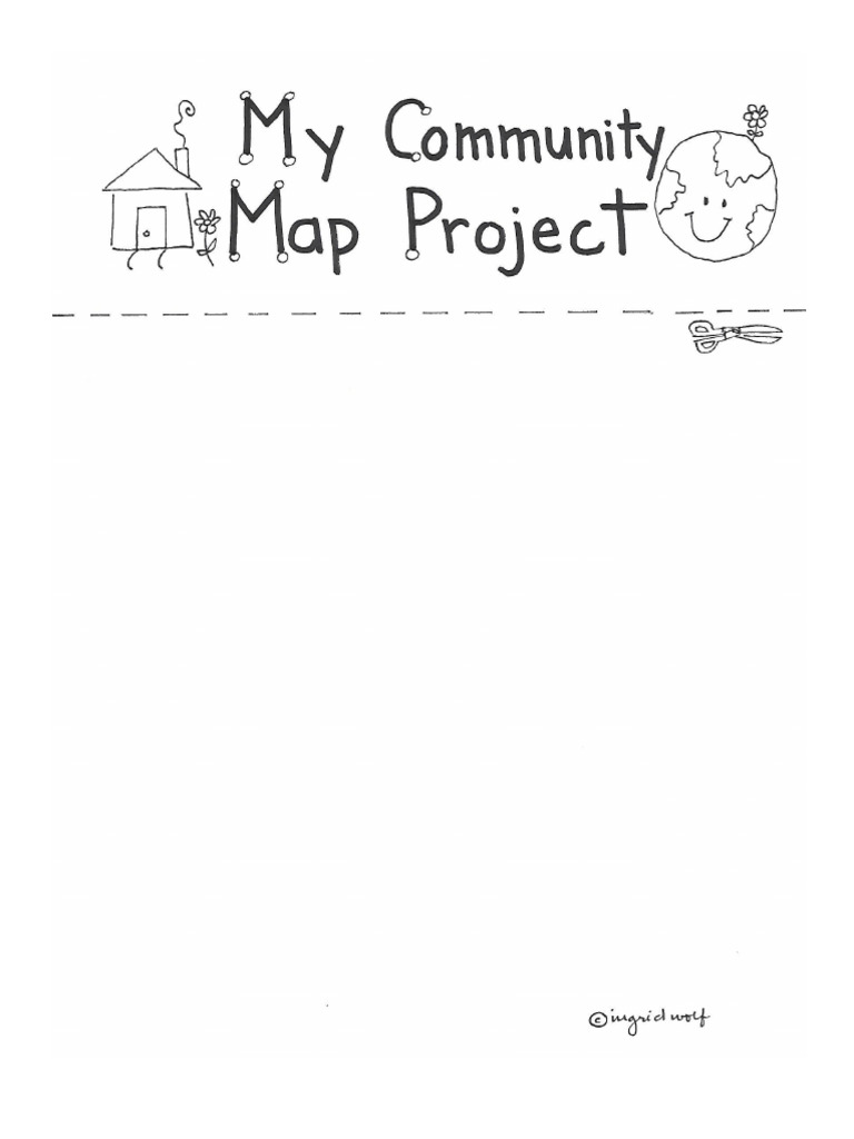 MyCommunityMapProjectforSocialStudies 1 | PDF