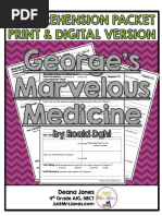 George's Marvellous Medicine Chapter Summaries | PDF