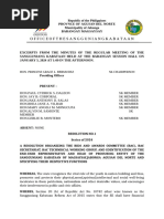 SK Resolution BAC | PDF | Procurement | Justice