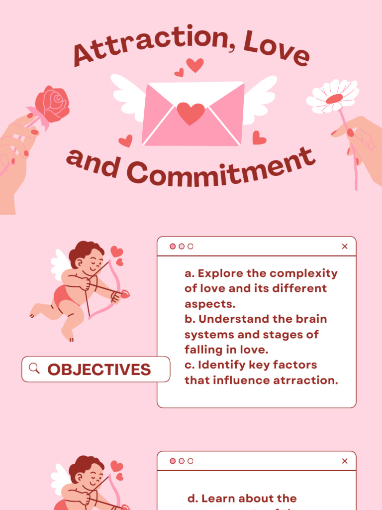 Pink Red Illustrated Love Relationship Coaching Presentation | PDF | Love | Intimate Relationships