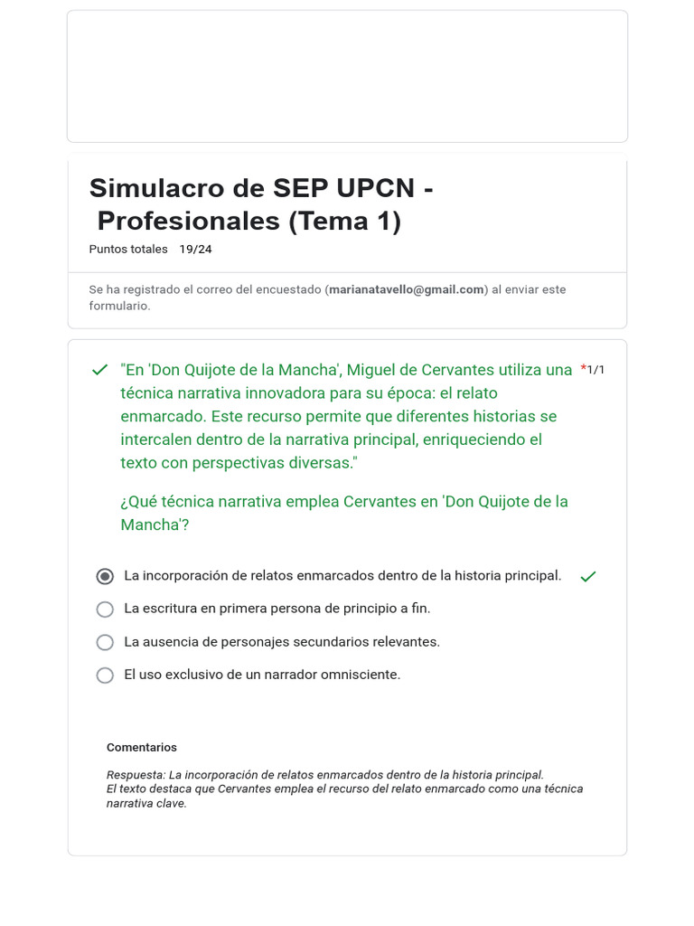Simulacro de SEP UPCN - Profesionales (Tema 1) | PDF | Número primo | Tabla periódica