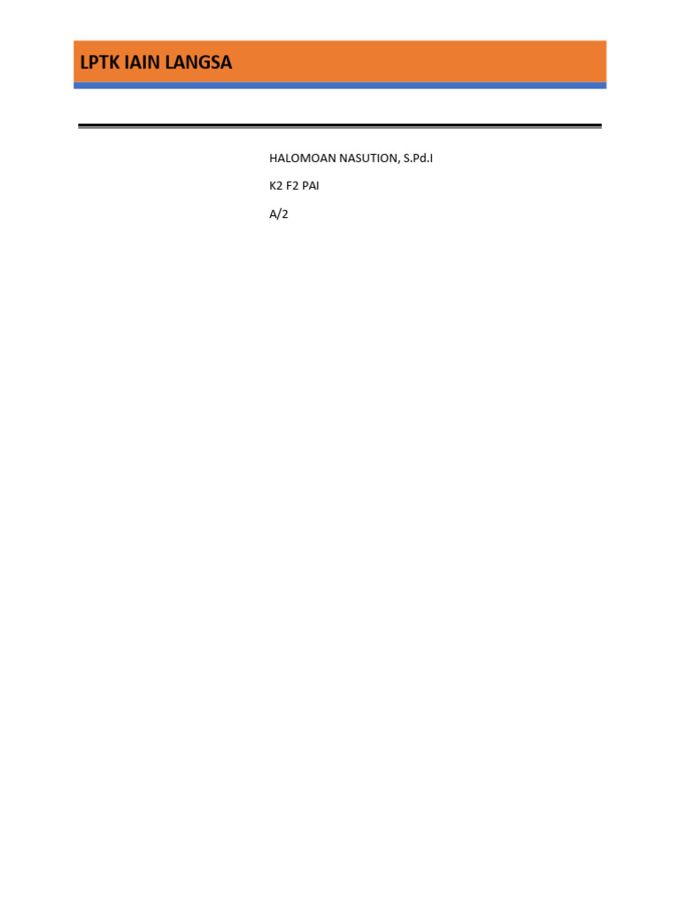 Modul Ajar PPL 3 DBL Halomoan NST | PDF